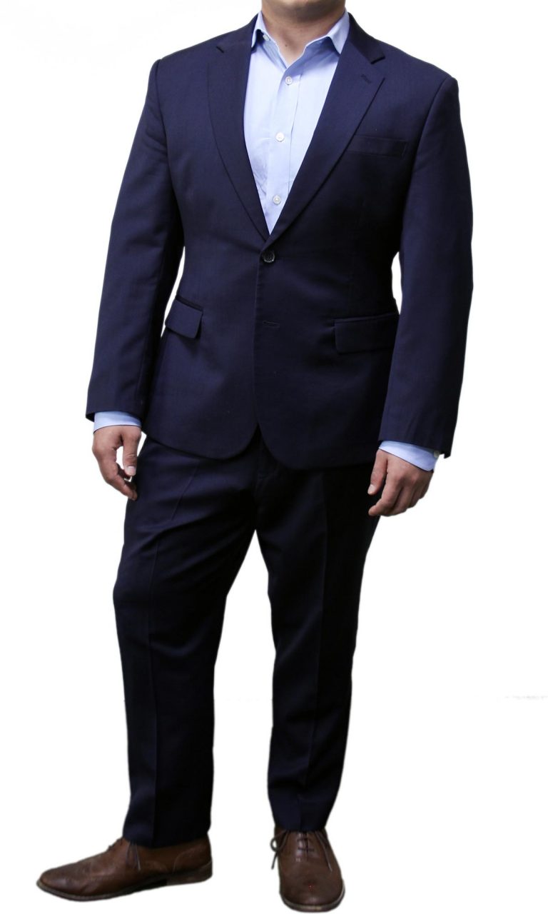 Classic Navy Suit - Men's Custom Suits - Fraternity Suits